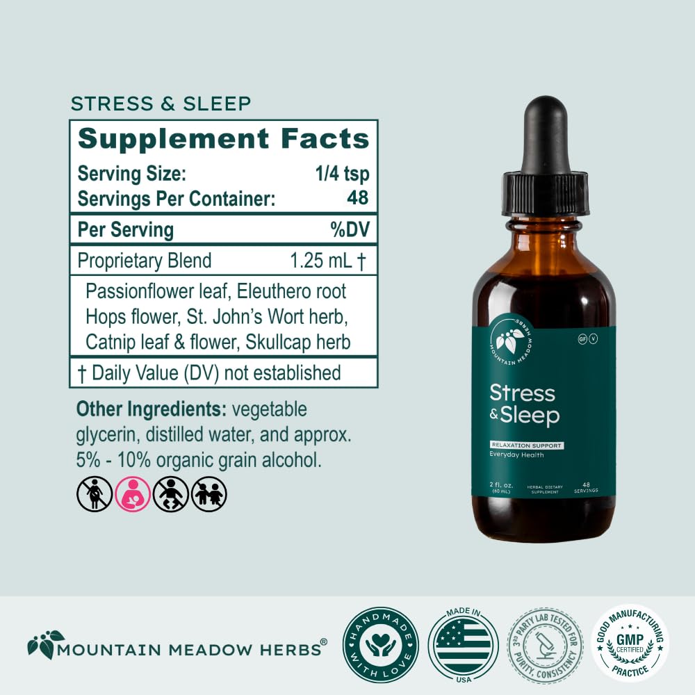stress management liquid supplement Canada
