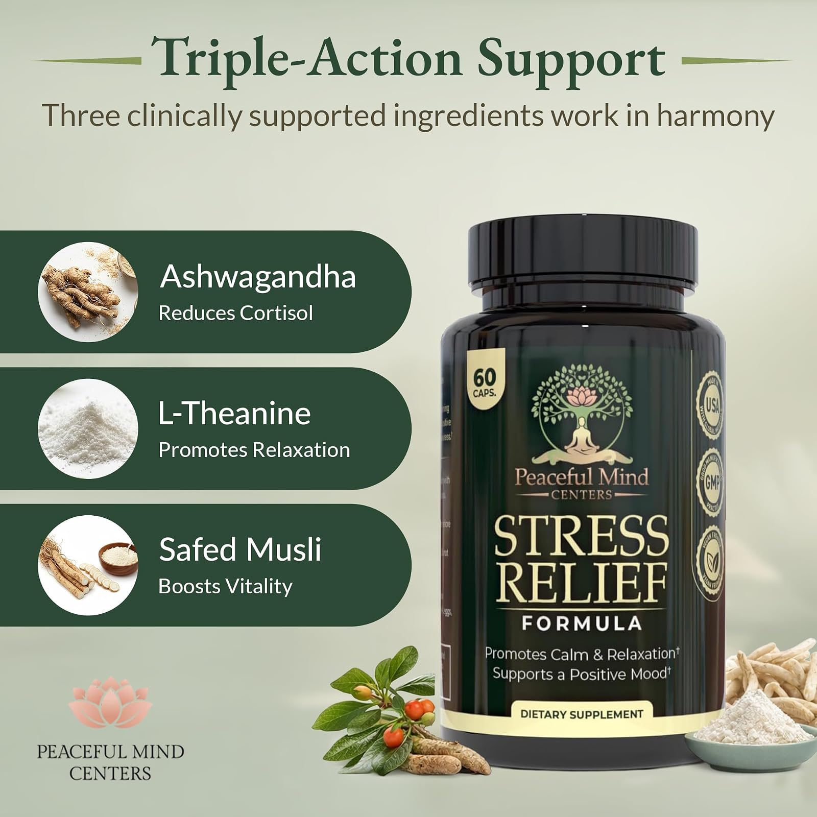 stress management supplement capsules