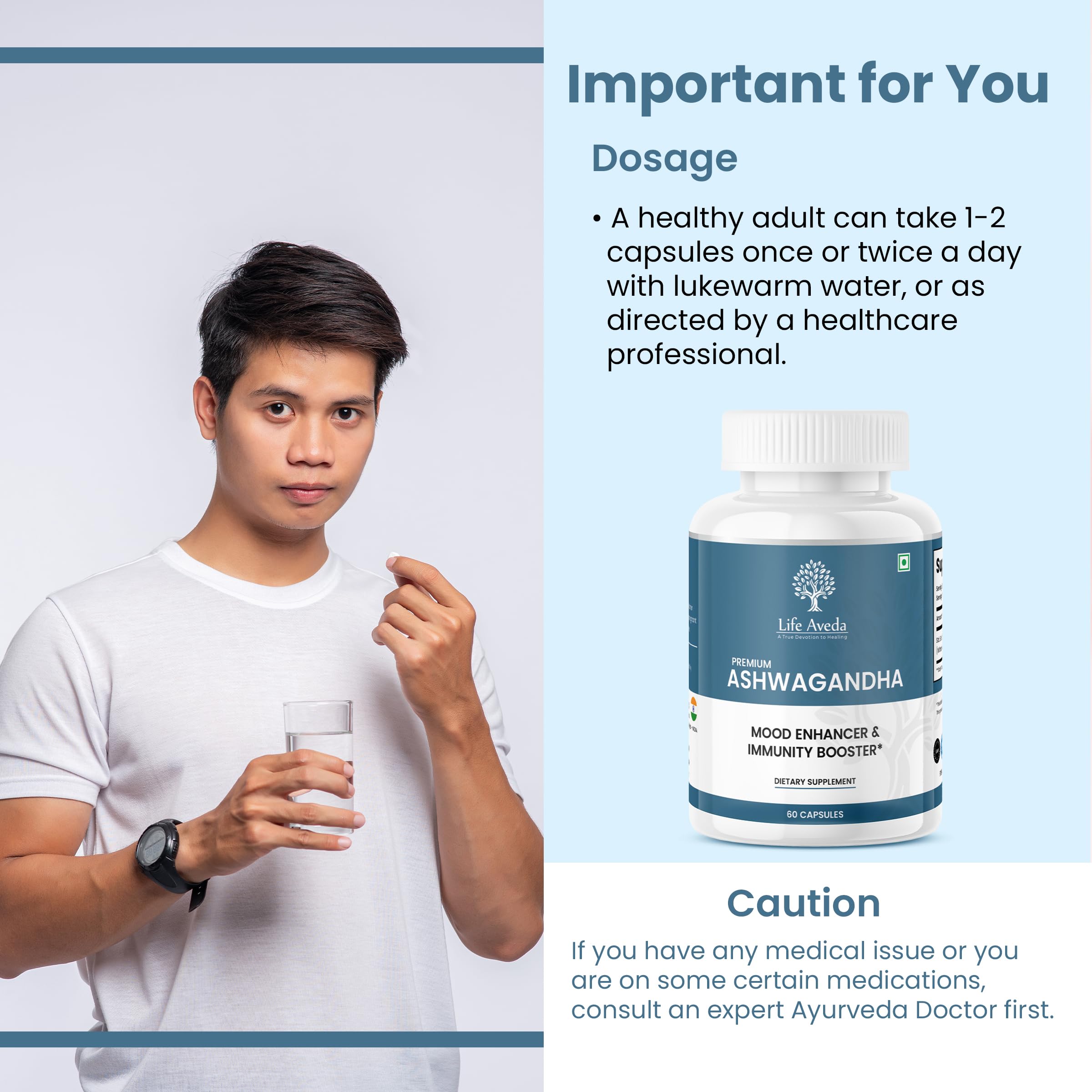 stress management with ashwagandha capsules