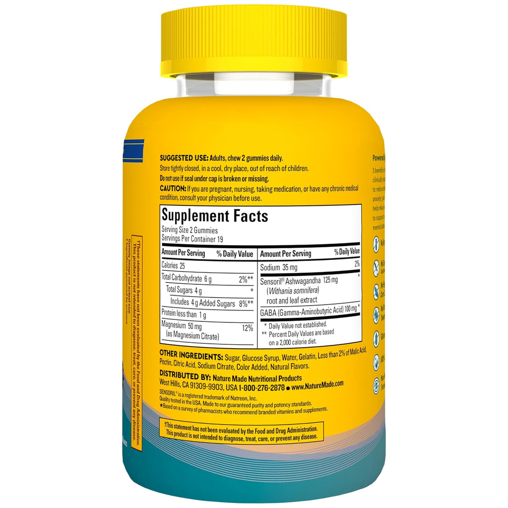 Stress management with magnesium citrate