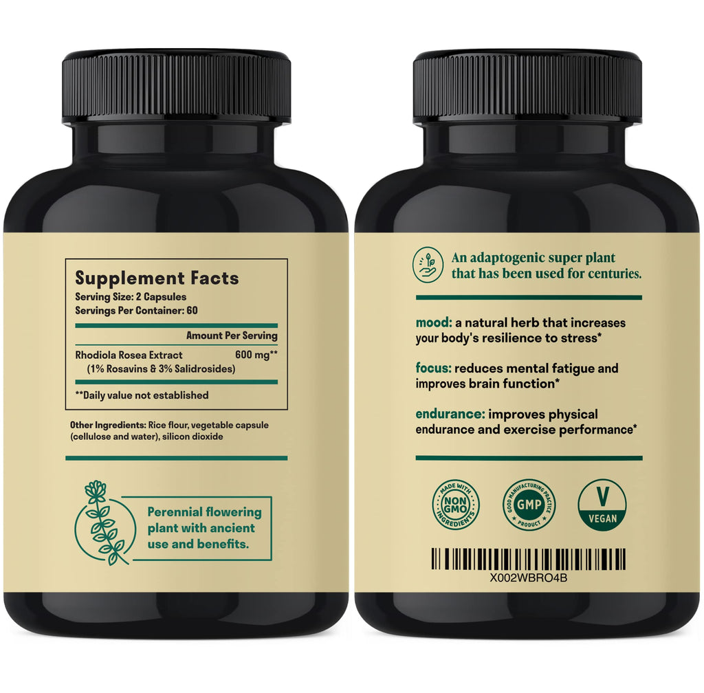 stress management with Rhodiola Rosea