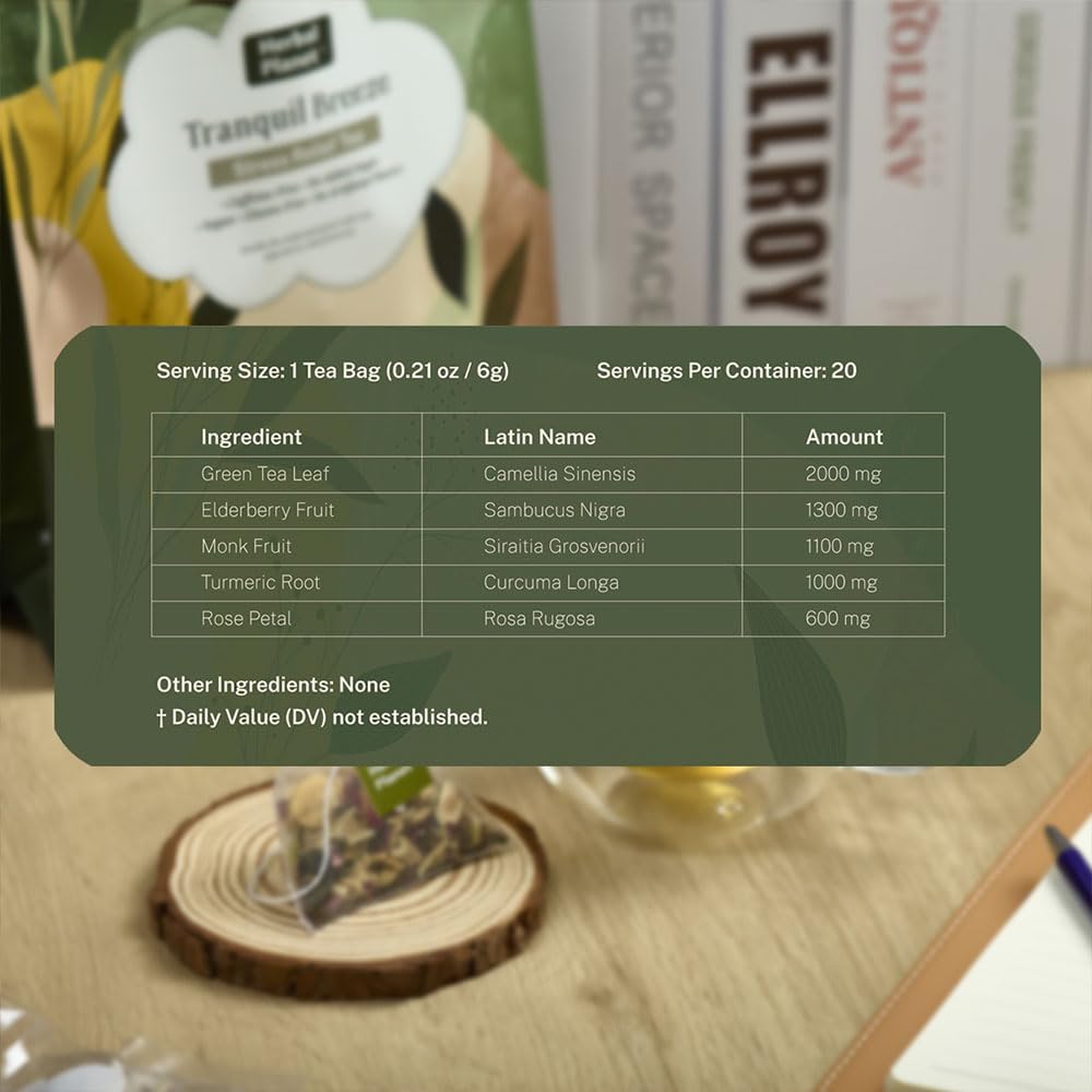 stress reducing herbal infusion tea