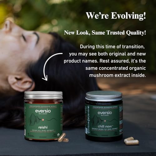 stress-reducing organic mushroom capsules