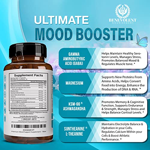 Stress reduction with Benevolent Calm formula