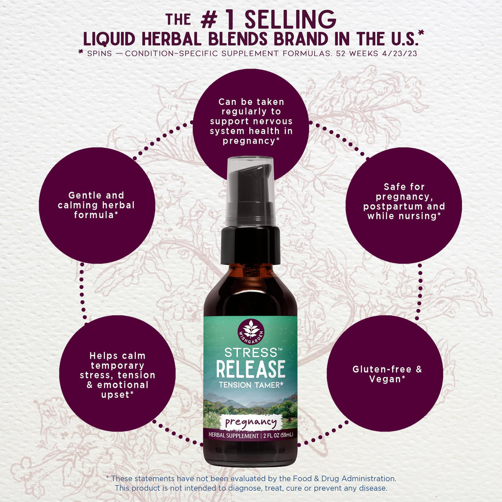 stress release herbal tincture for pregnancy