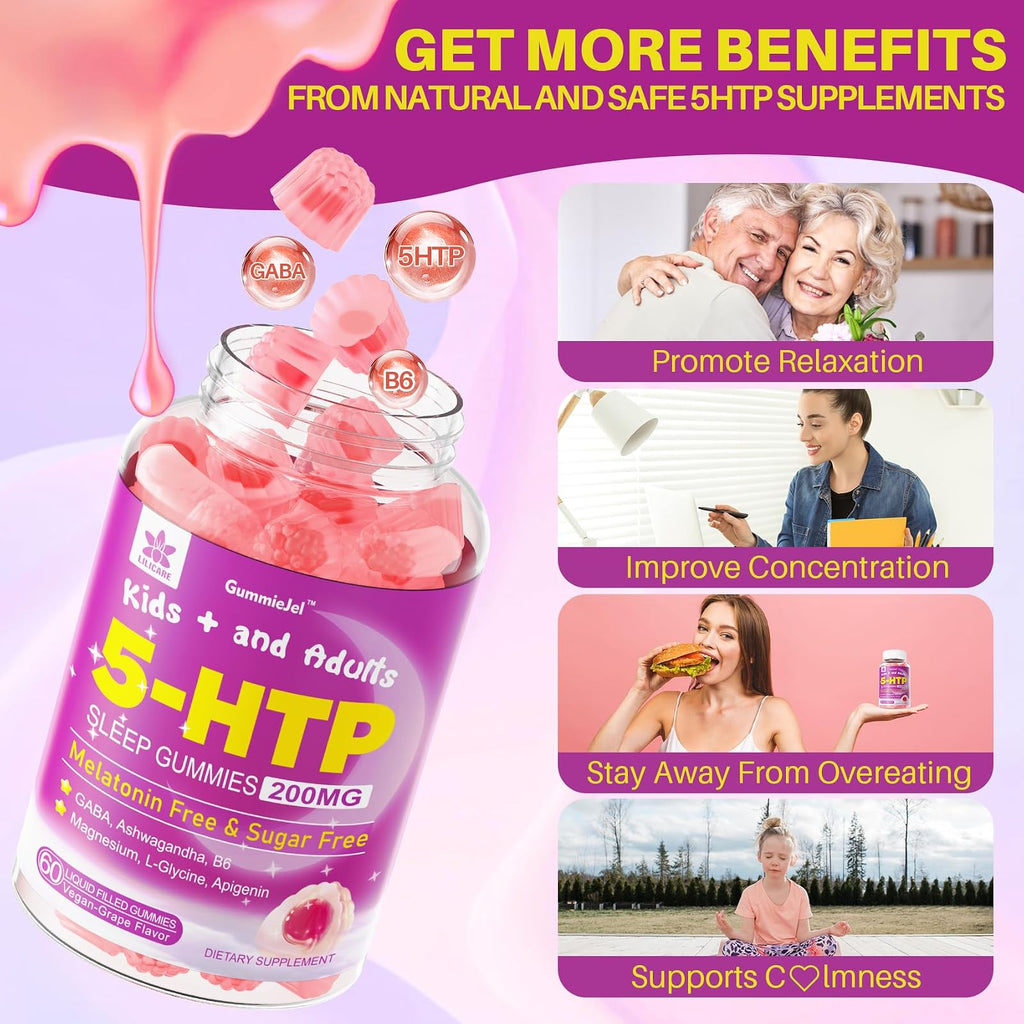 Stress relief 5-HTP gummies