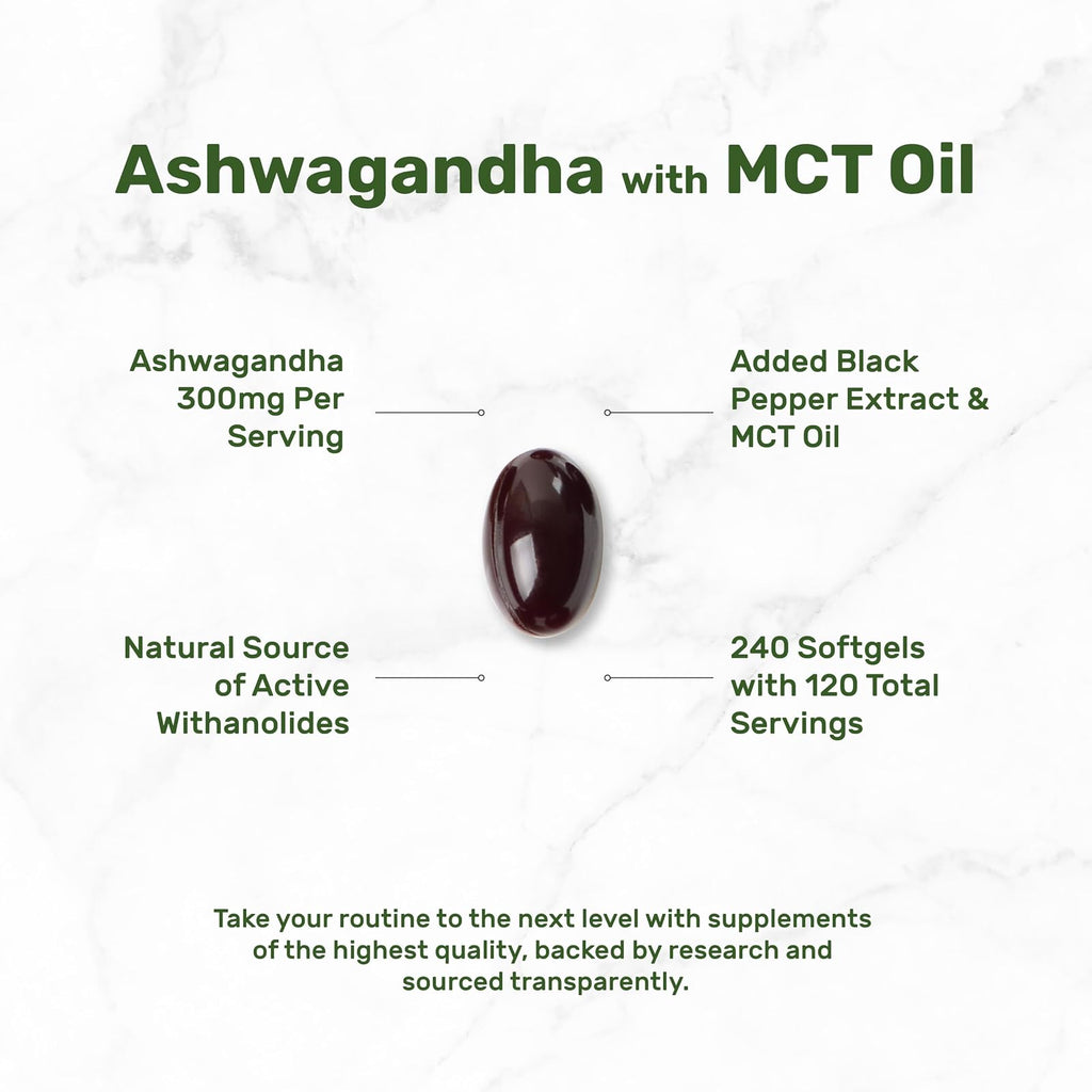 stress relief ashwagandha softgels