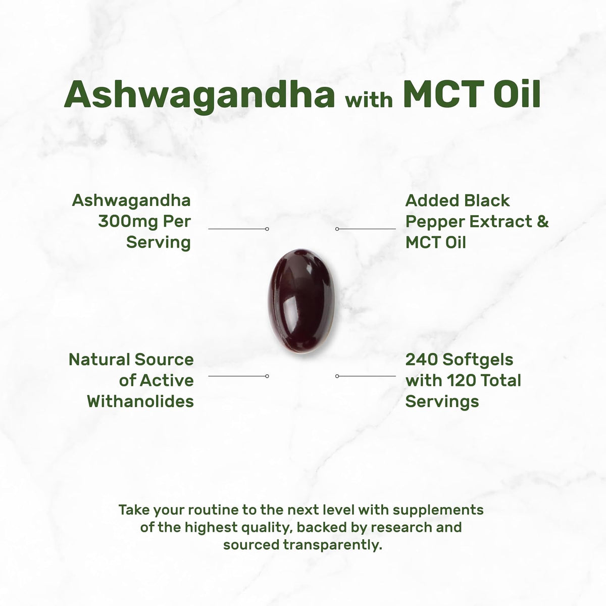 stress relief ashwagandha softgels