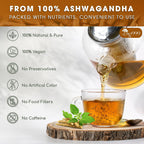stress relief Ashwagandha tea bags