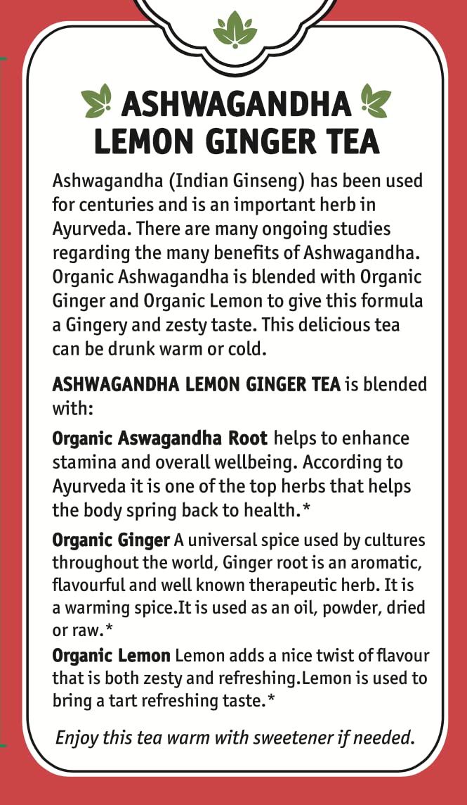Stress relief Ashwagandha tea