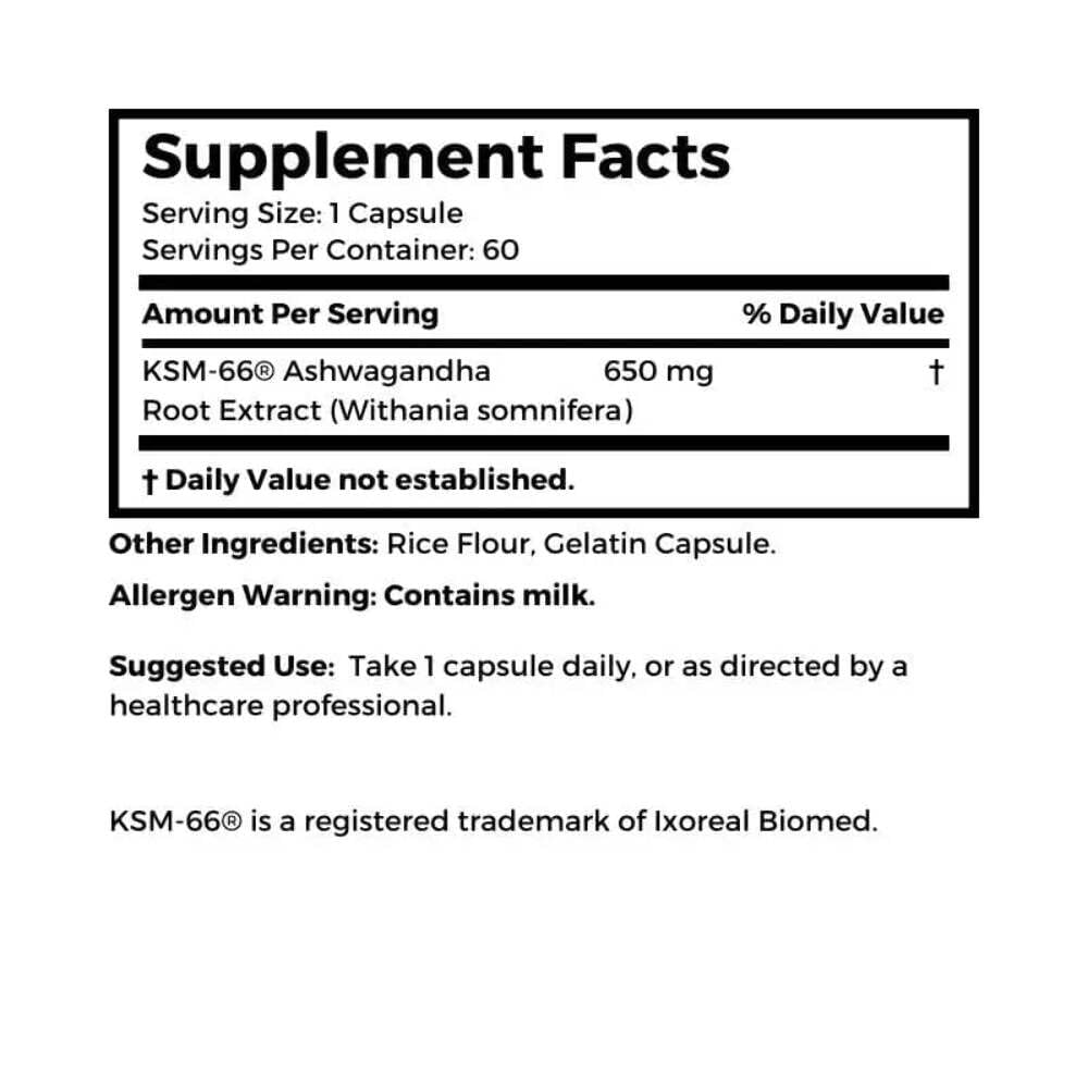 Stress relief benefits of ashwagandha supplement