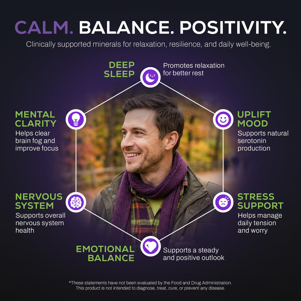 stress relief blended vitamin & mineral supplements