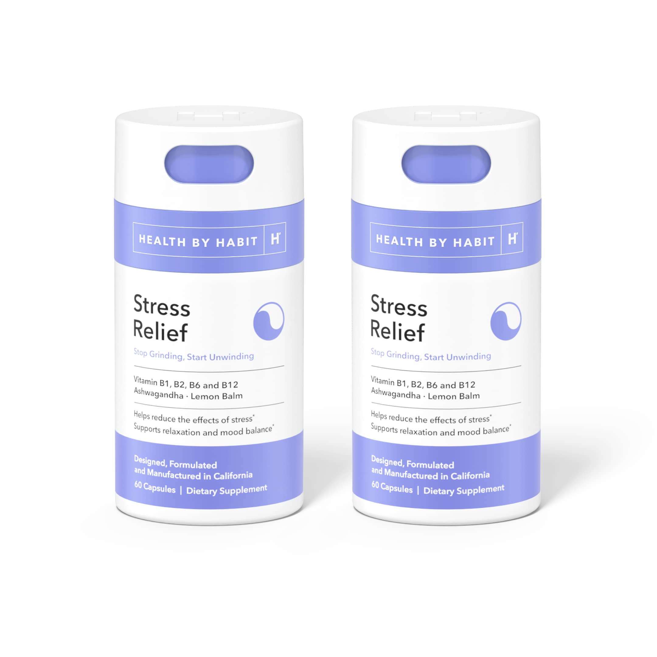 stress relief blended vitamin supplements