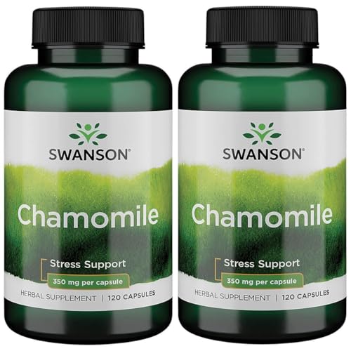 stress relief chamomile capsules 120 count