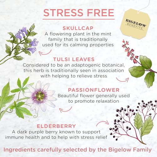 stress relief herbal tea bags