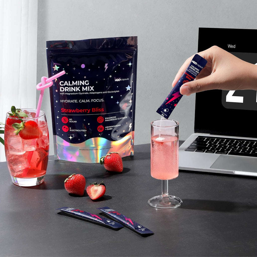 Stress relief magnesium drink mix