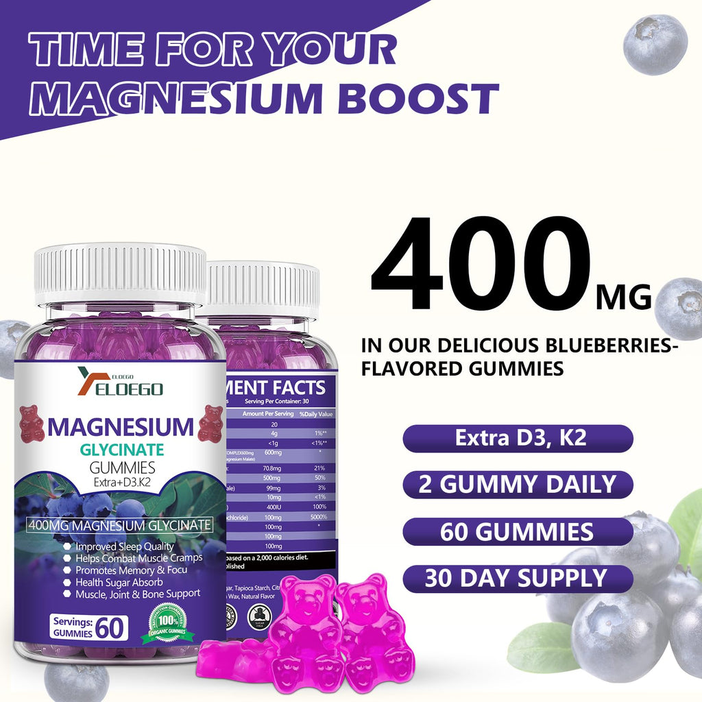 stress relief magnesium gummies for daily use