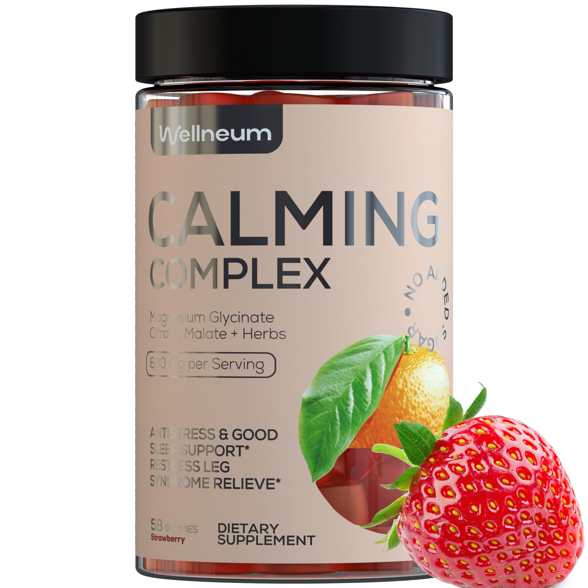 Stress Relief Magnesium Gummies for Relaxation