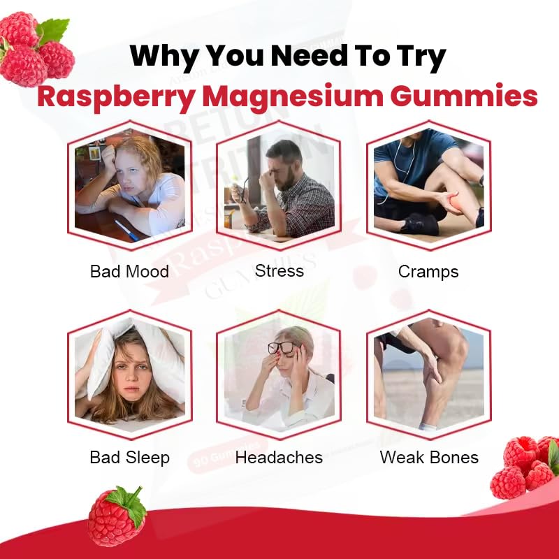stress relief magnesium gummy supplement