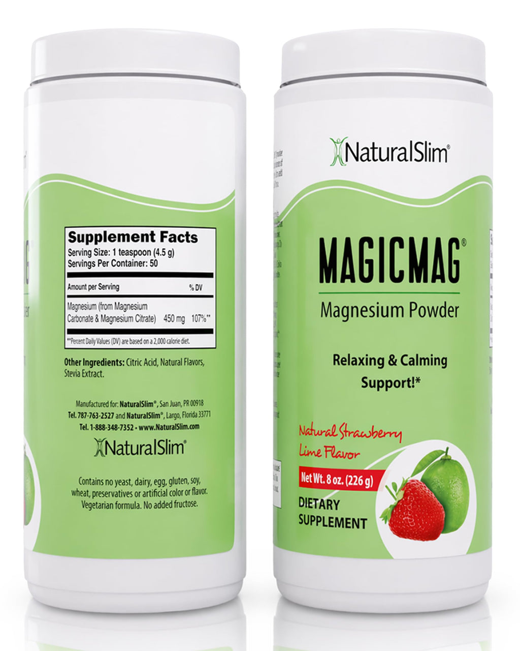 Stress relief magnesium powder for men