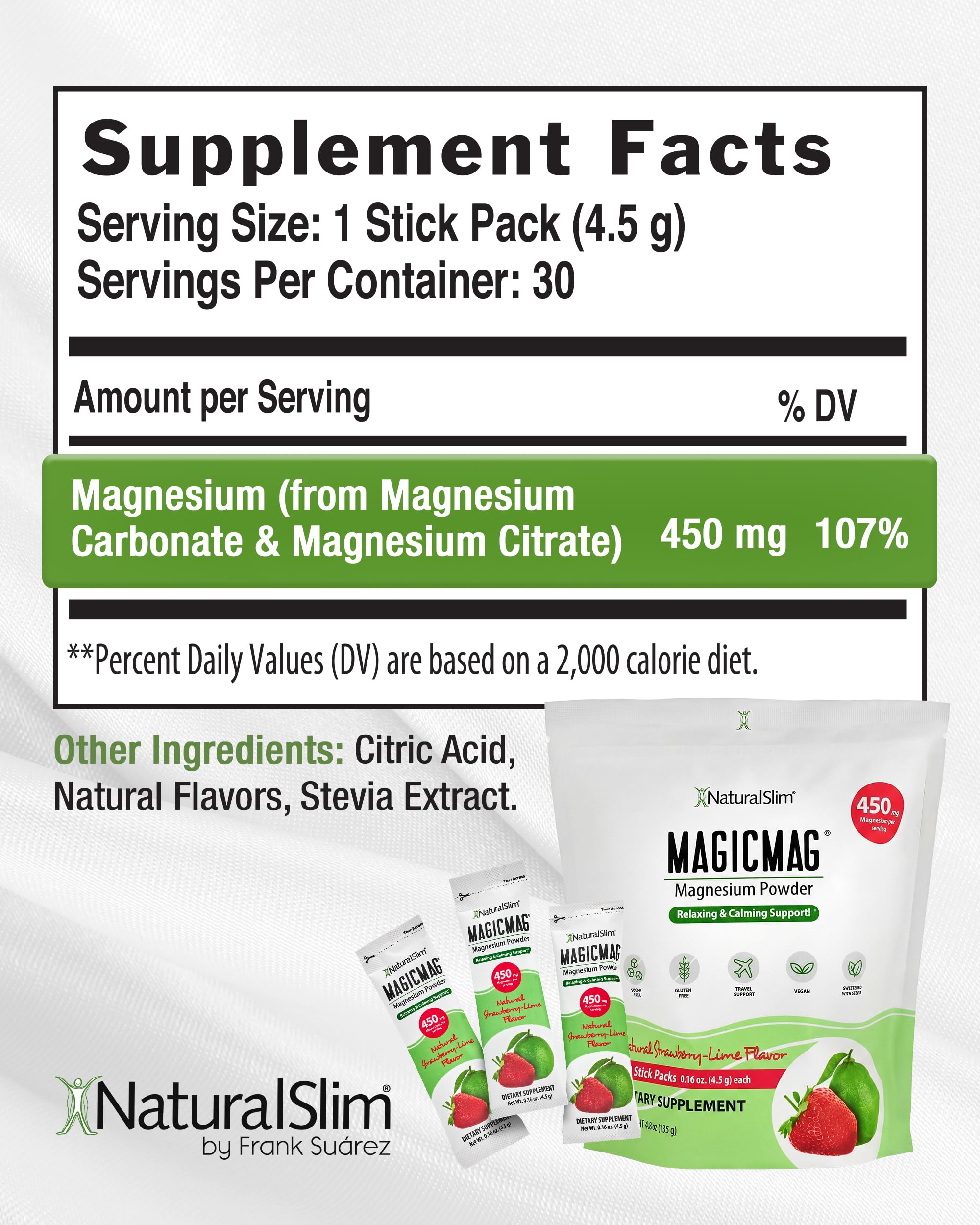 stress relief magnesium powder