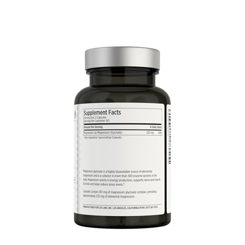 stress relief magnesium supplement capsules