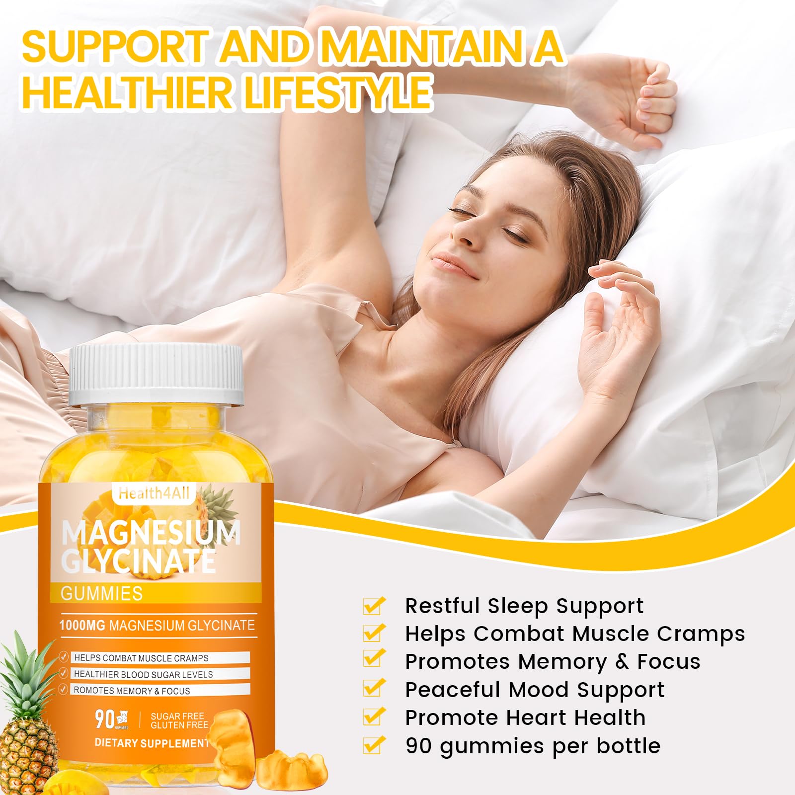 stress relief magnesium supplement in gummy form