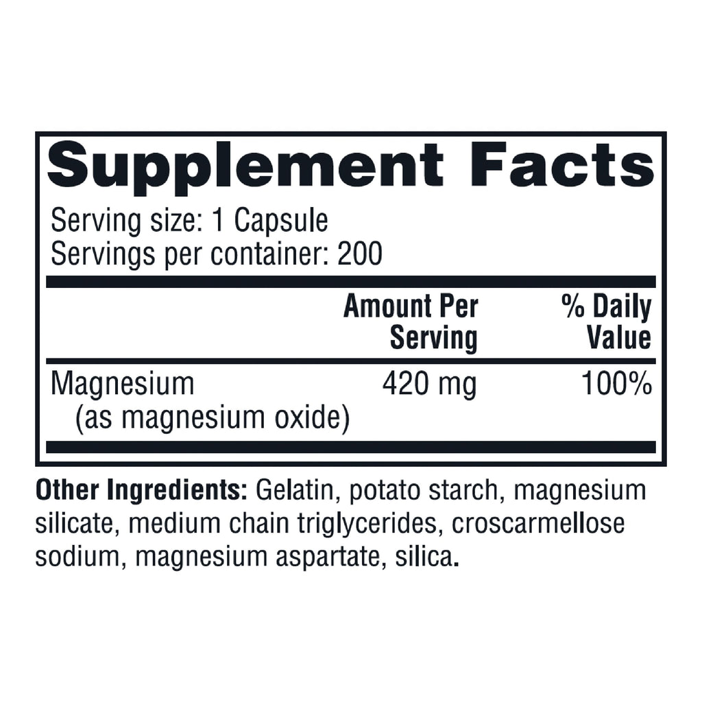 stress relief magnesium supplement