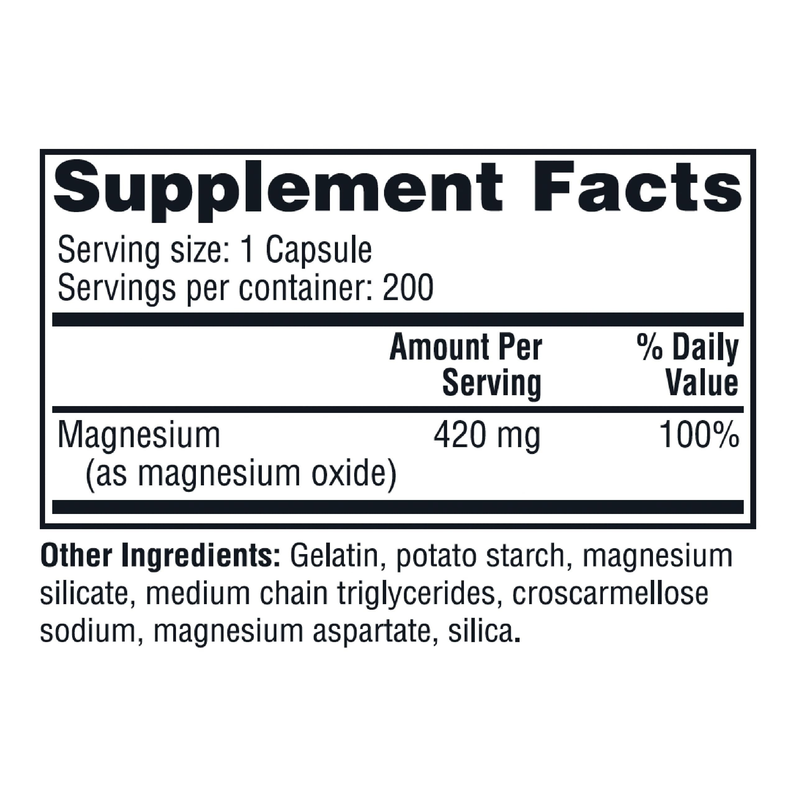 stress relief magnesium supplement