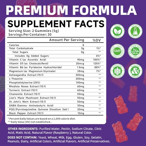 stress relief multivitamin support