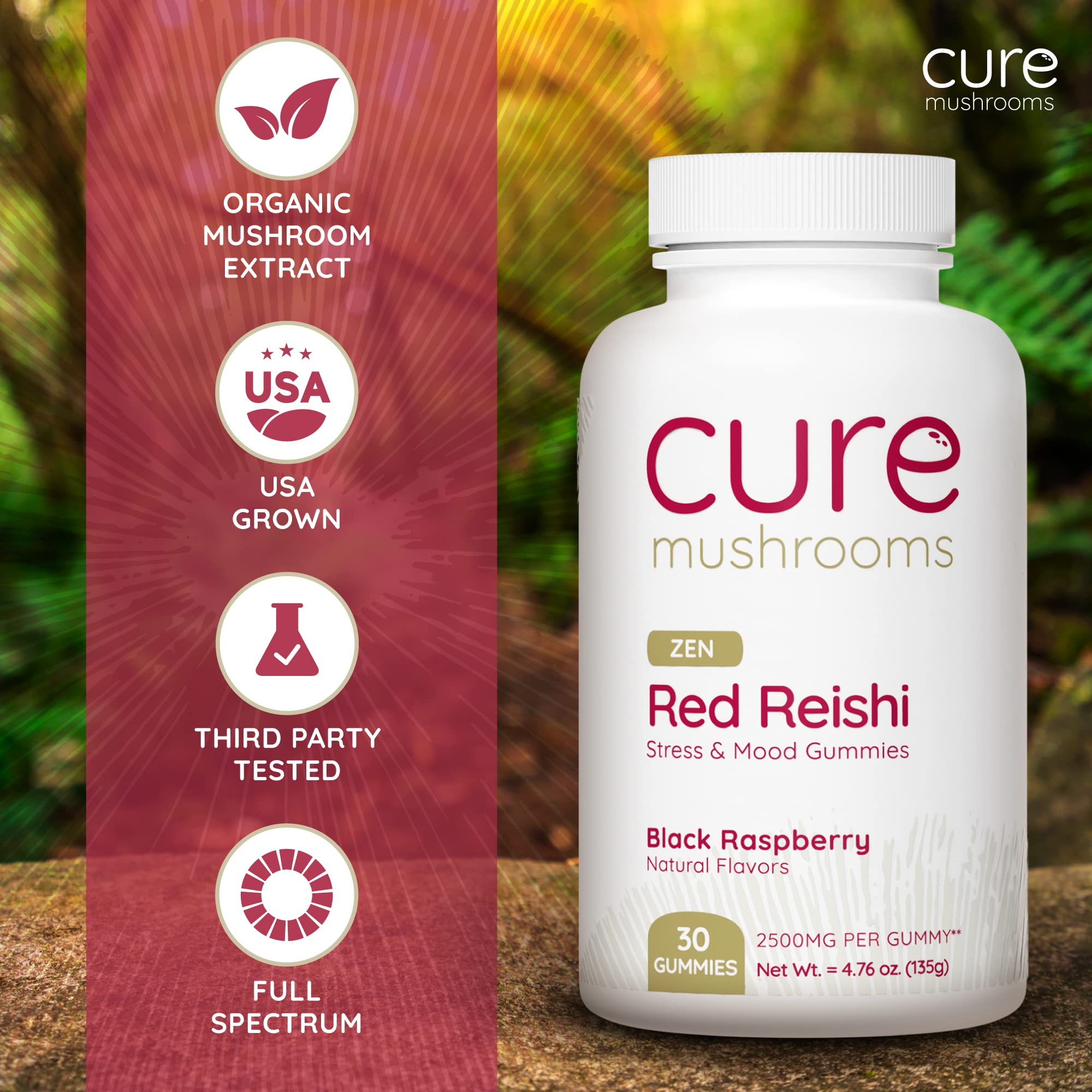 stress relief mushroom gummies
