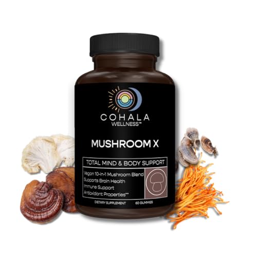 Stress relief mushroom gummy benefits