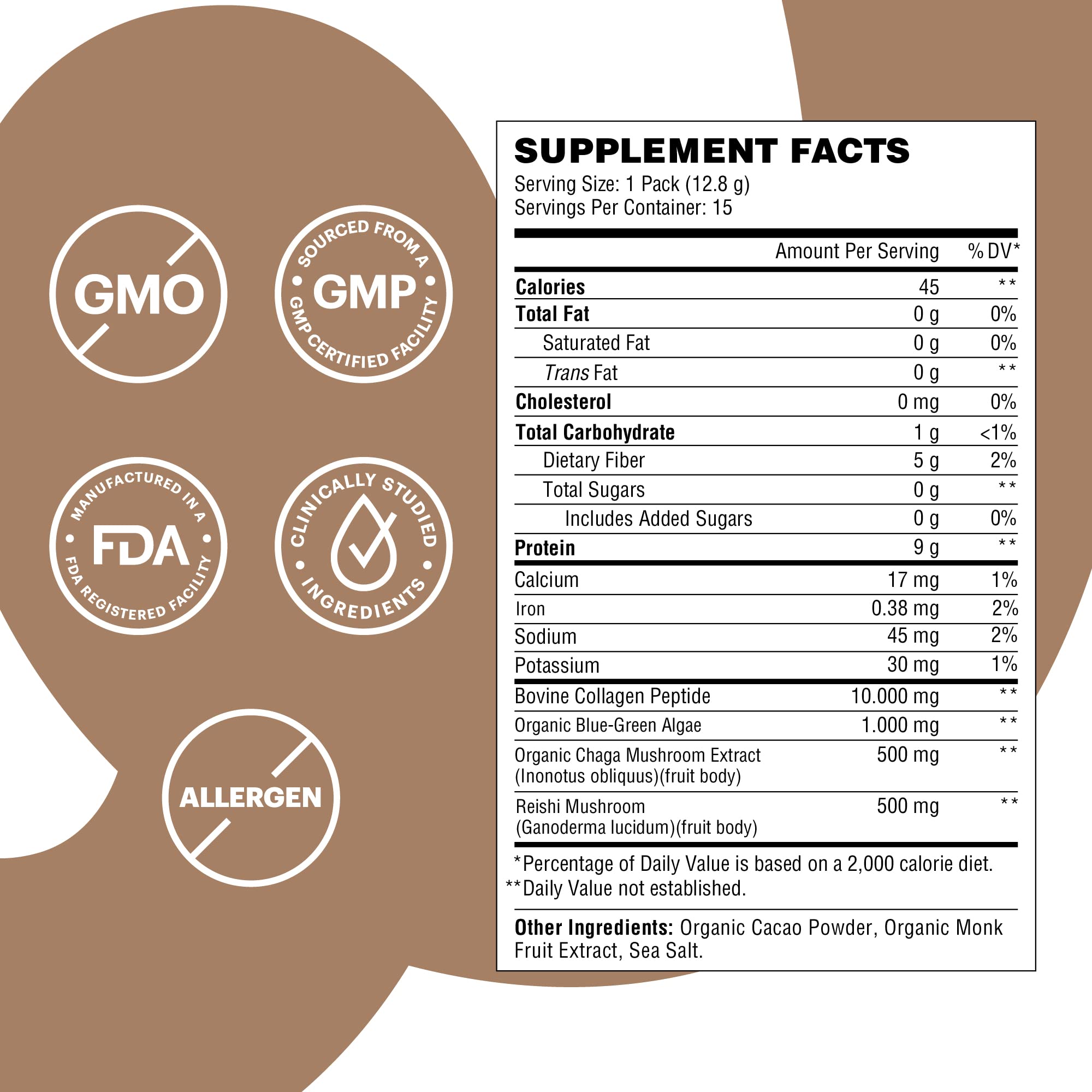 Stress relief superfood powder