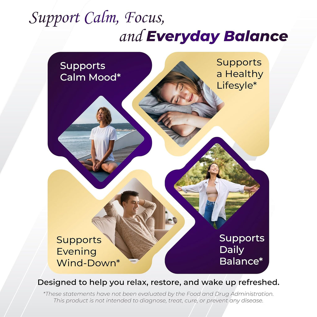 Stress relief supplement with 5-HTP