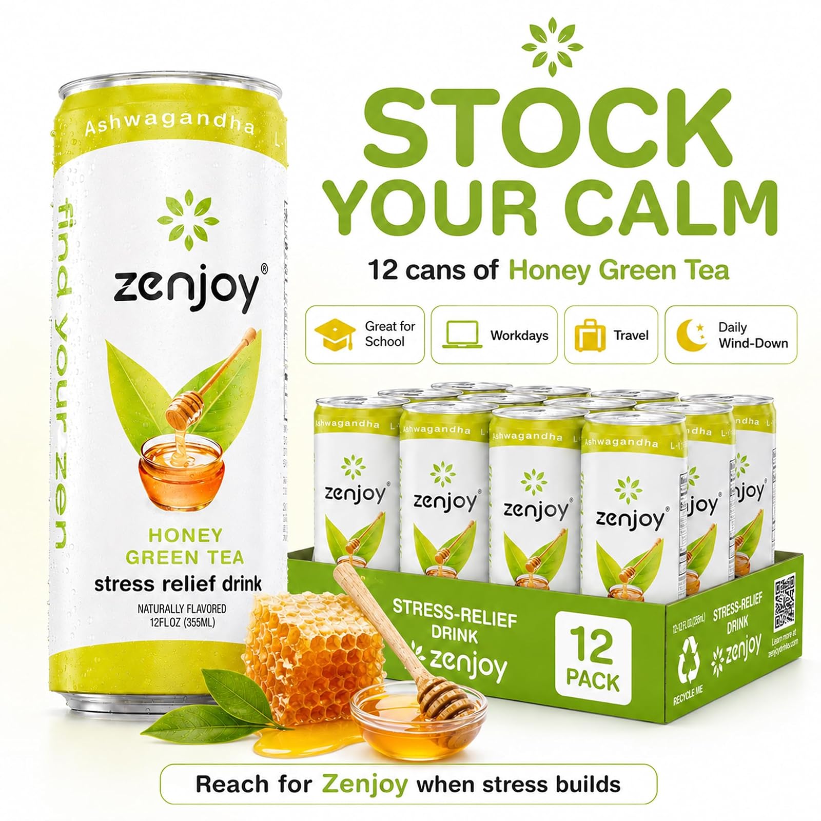 stress relief tea 12 pack