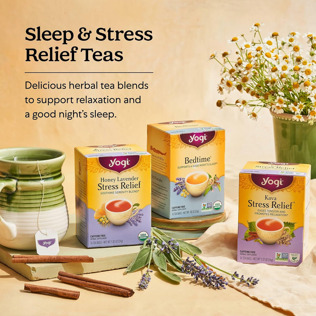 stress relief tea bags for daily use