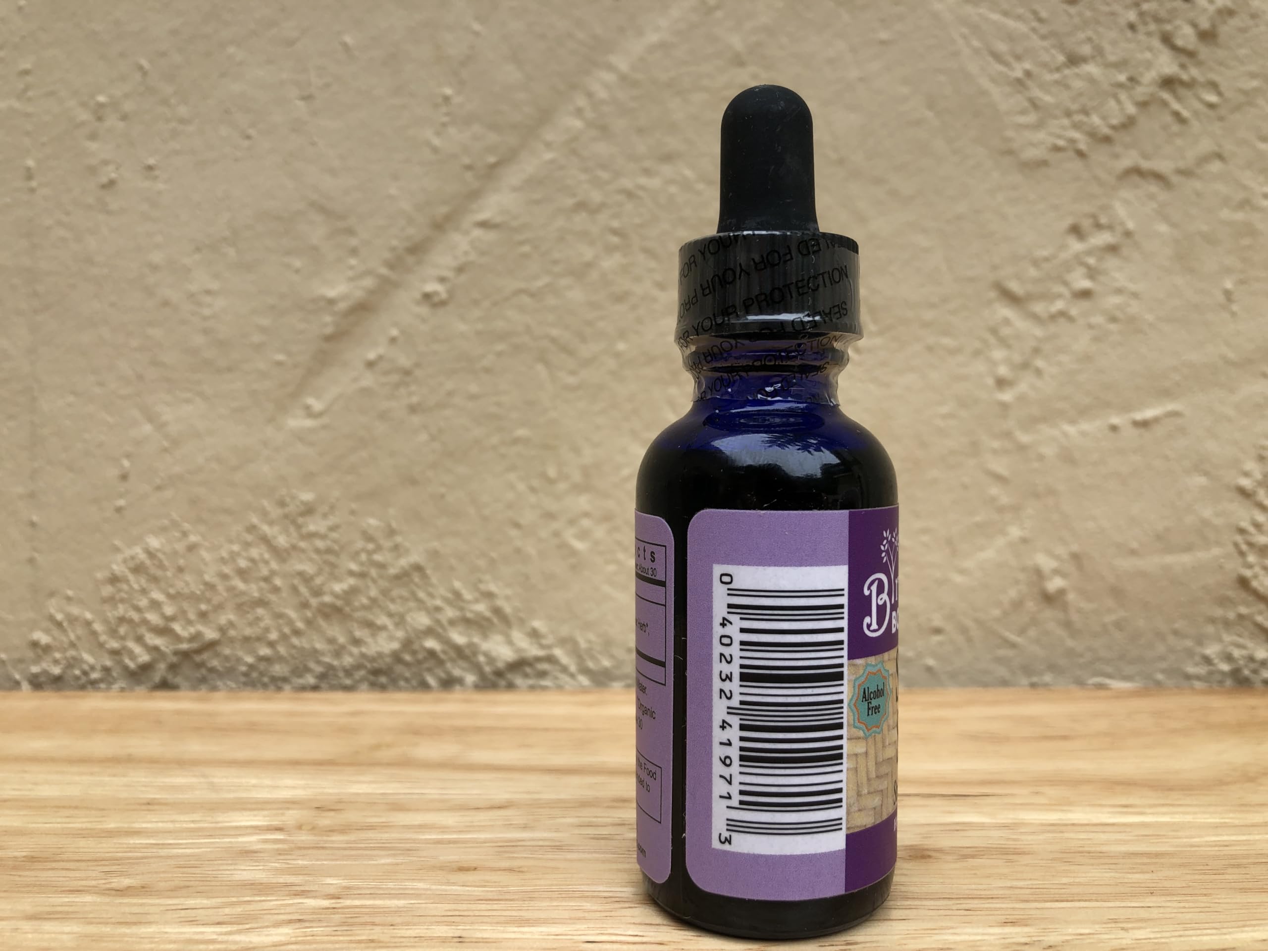 stress relief tincture with herbal blend
