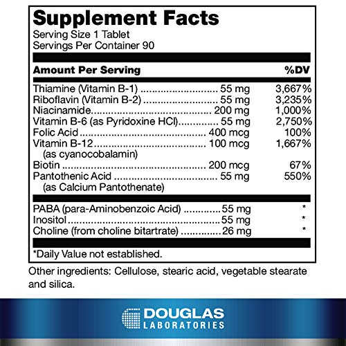 stress relief vitamin b complex supplement