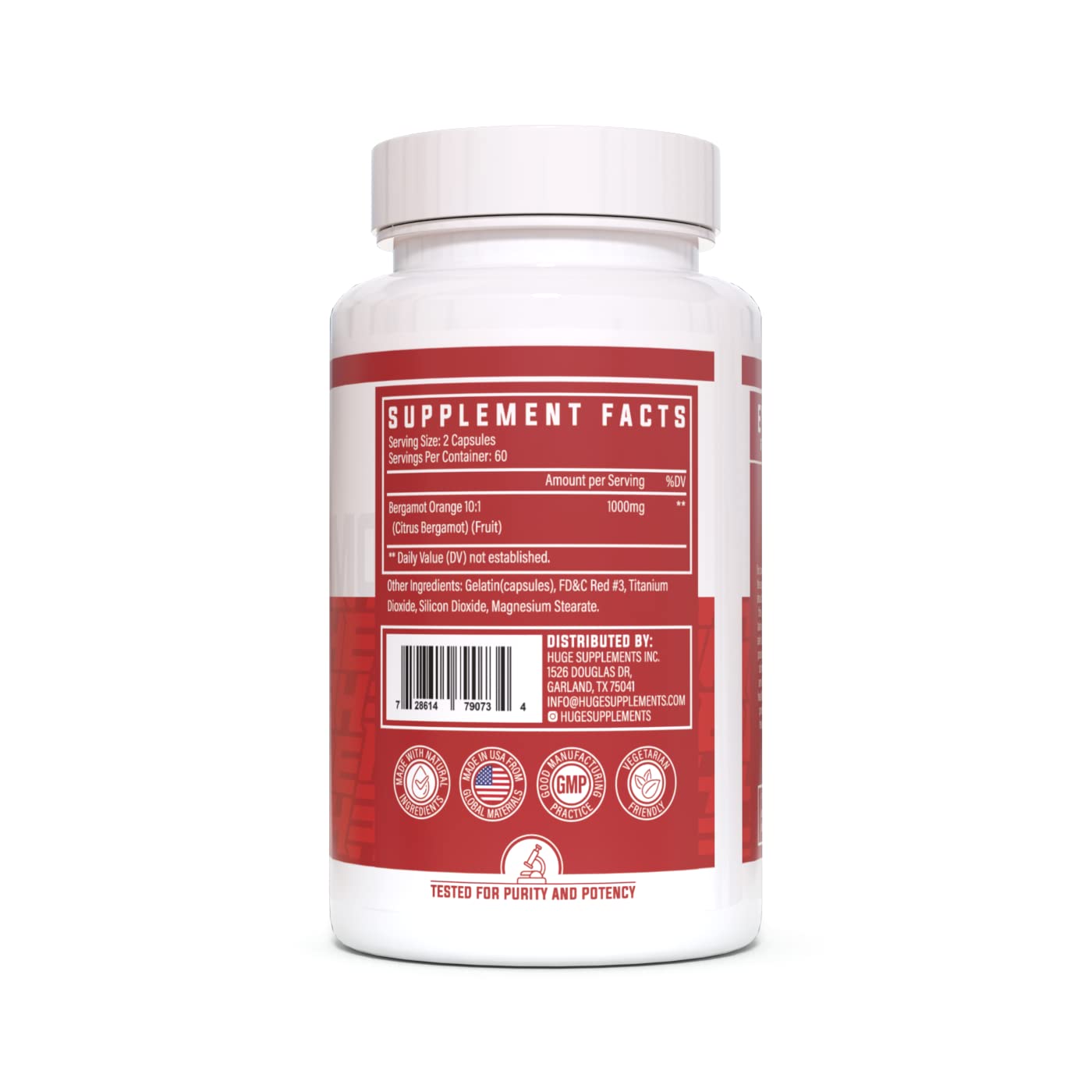 Stress relief vitamin capsules