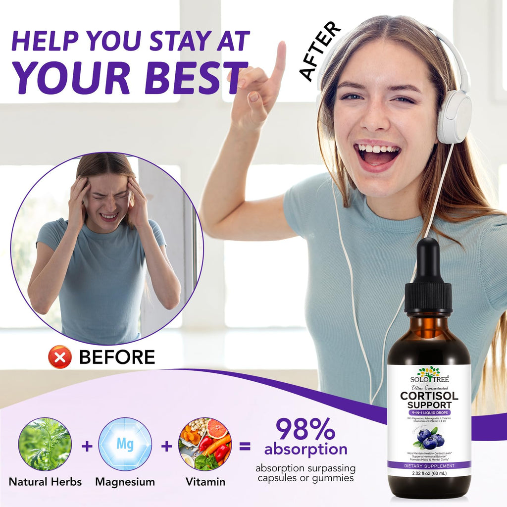stress relief vitamins in drops