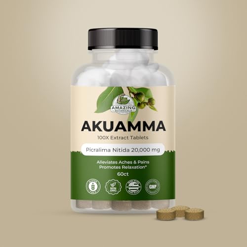 Stress relief with Akuamma extract tablets