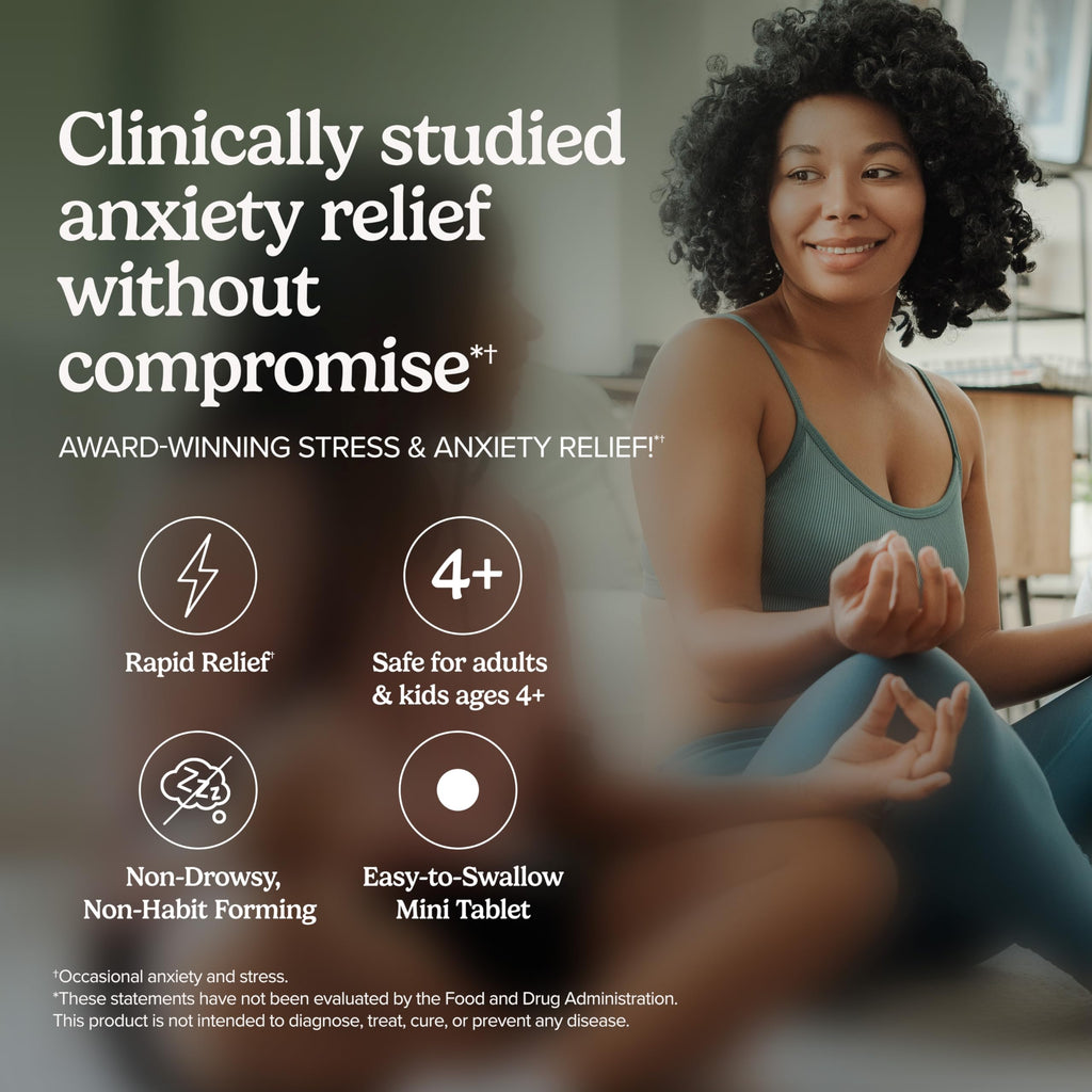 stress relief with AnxioCalm supplements