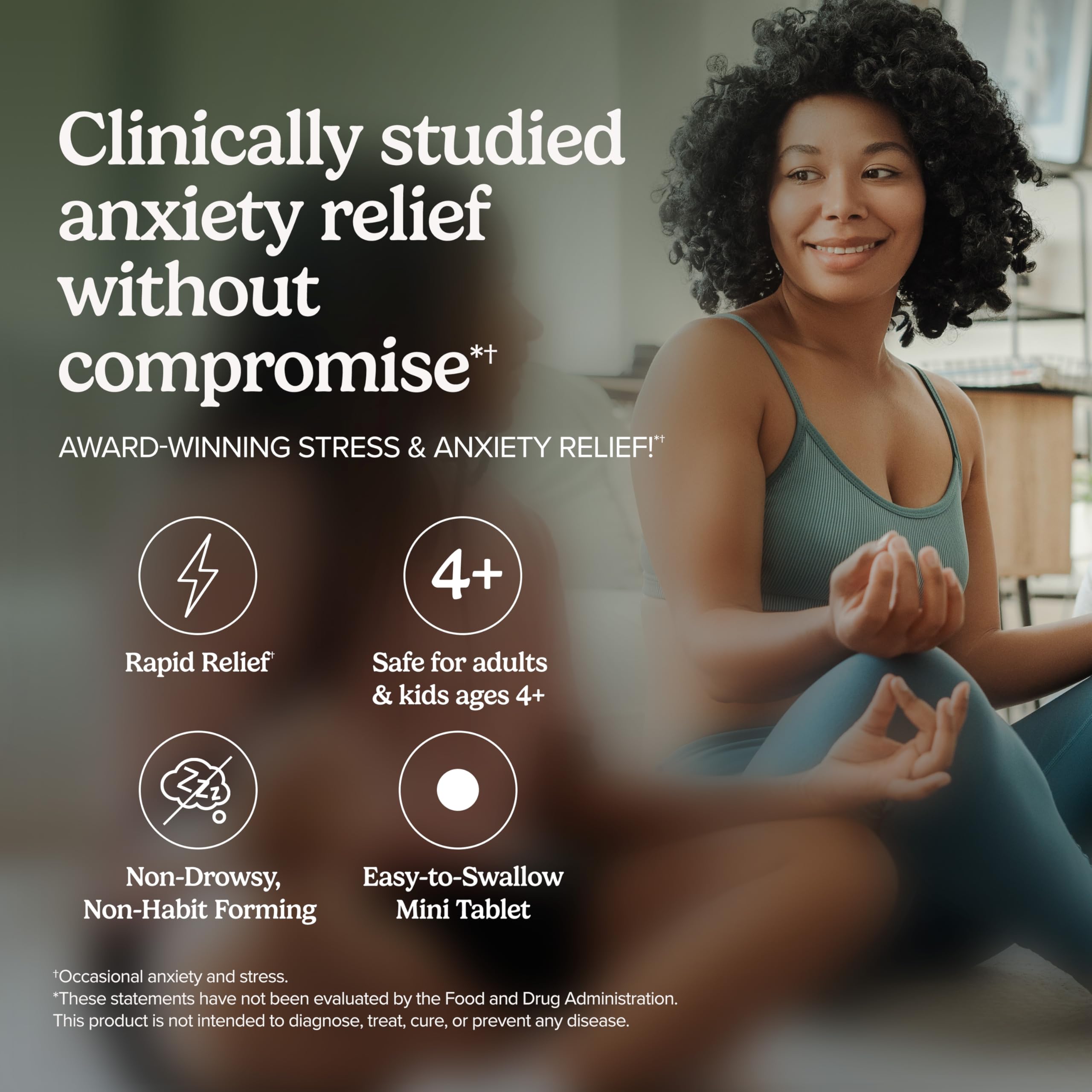 stress relief with AnxioCalm supplements