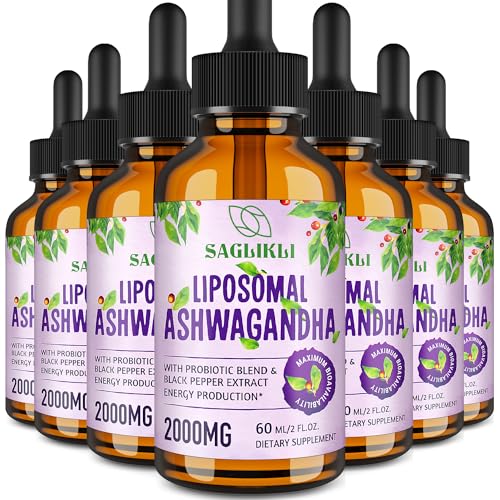 Stress relief with ashwagandha drops