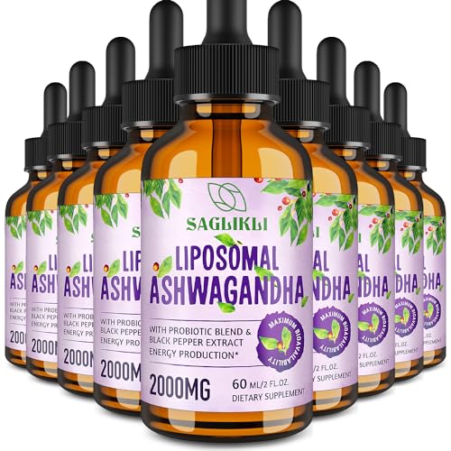 Stress relief with ashwagandha drops
