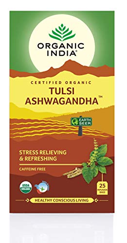 stress relief with ashwagandha herbal tea