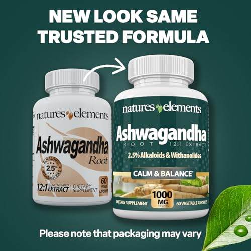stress relief with ashwagandha supplement