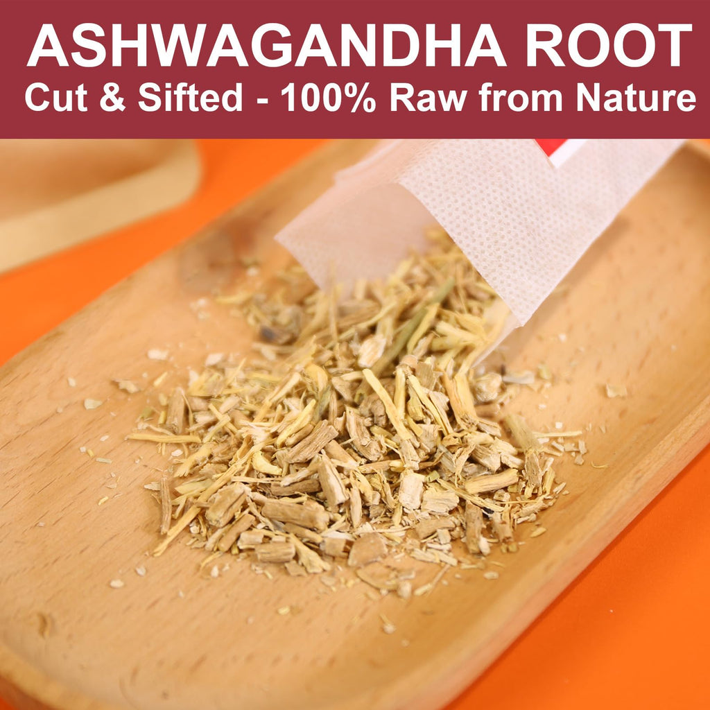 Stress relief with ashwagandha tea