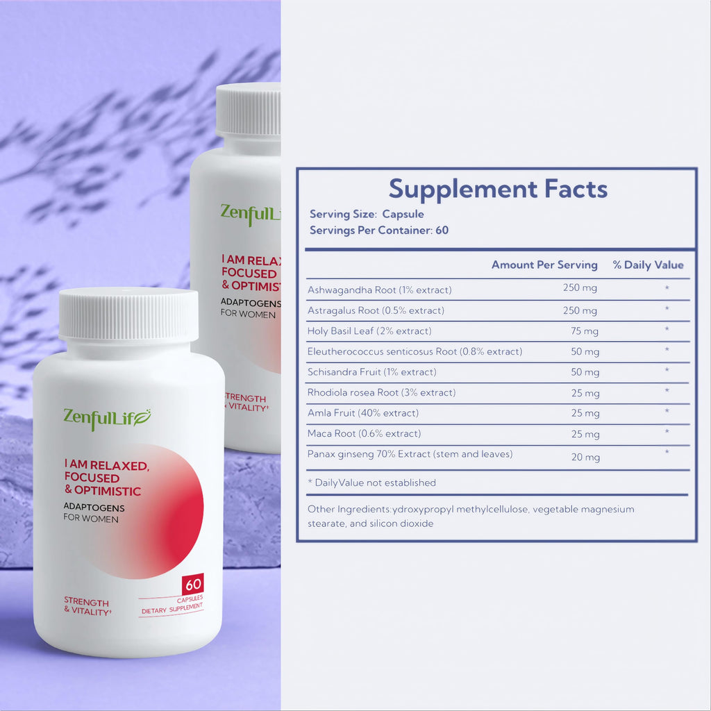 stress relief with blended vitamin capsules