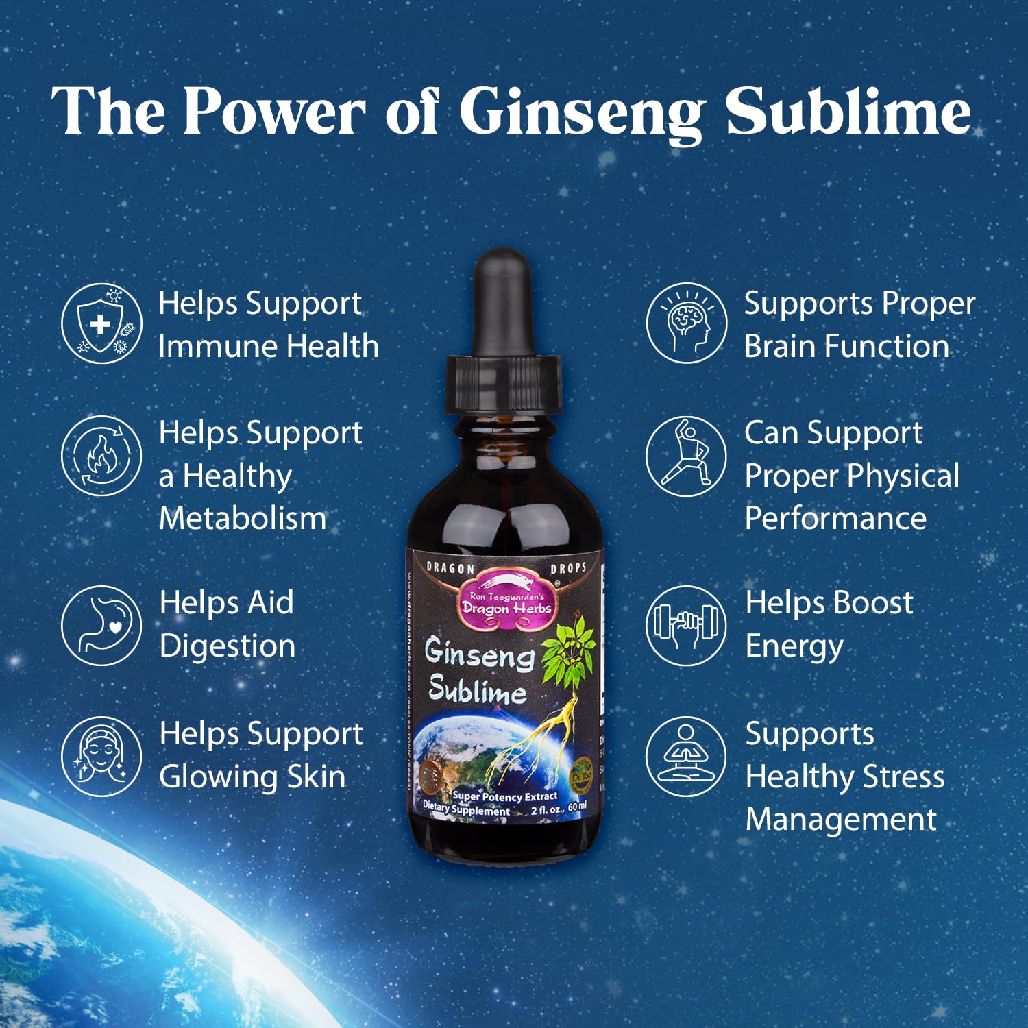 stress relief with ginseng supplements
